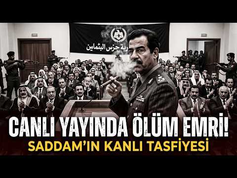 Canlı Yayında Arkadaşlarını Ölüme Gönderen Diktatör: Saddam’ın 1979 Darbesi