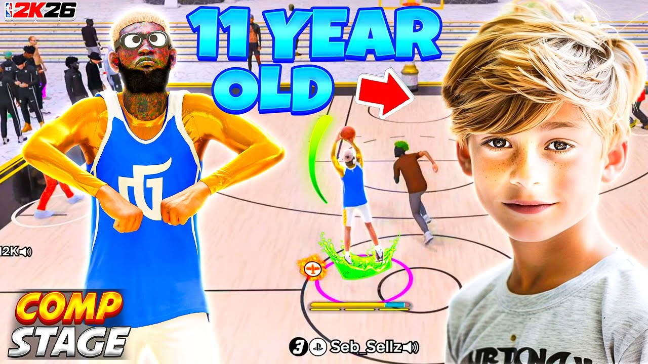 COMP STAGE TAKEOVER W/ MY YOUNGEST FAN + BEST GUARD BUILD IN NBA 2K26 ...