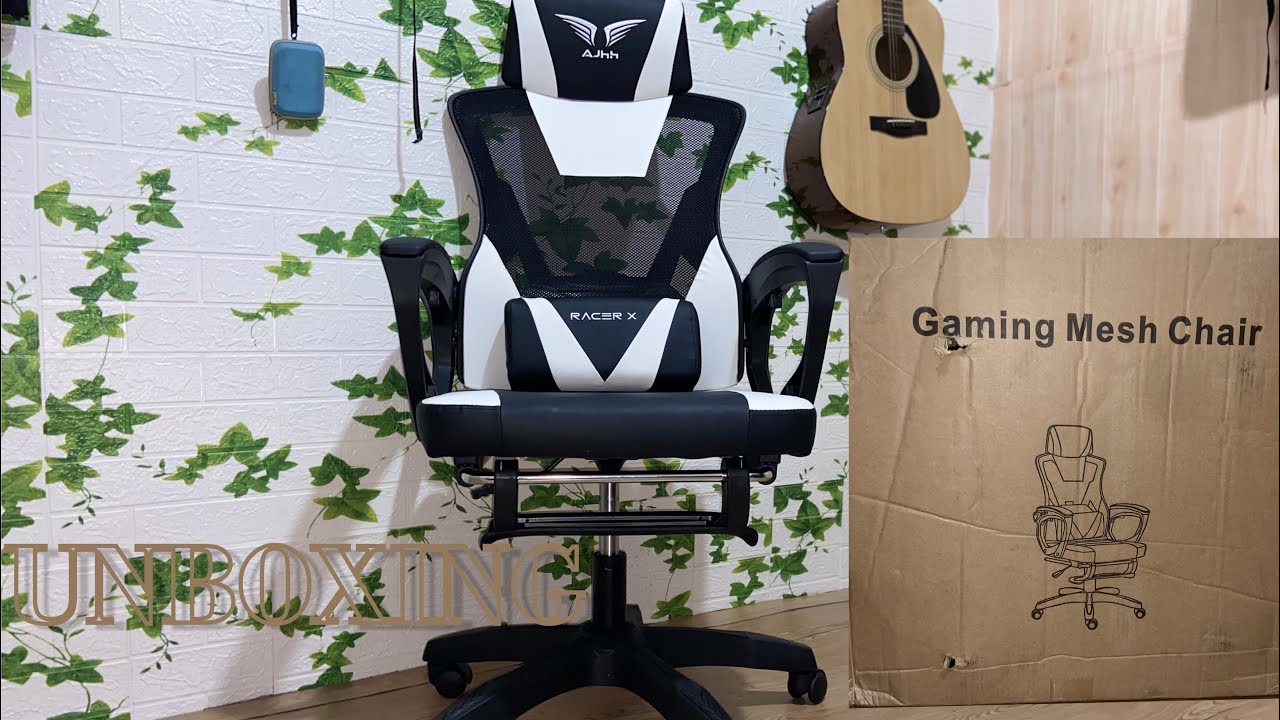 Unboxing Kursi Gaming, Gaming Mesh Chair Racer X, Kursi Gaming Keren ...