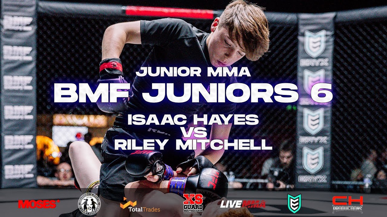 BMF Juniors 6 | Isaac Hayes vs Riley Mitchell | Junior MMA - YouTube