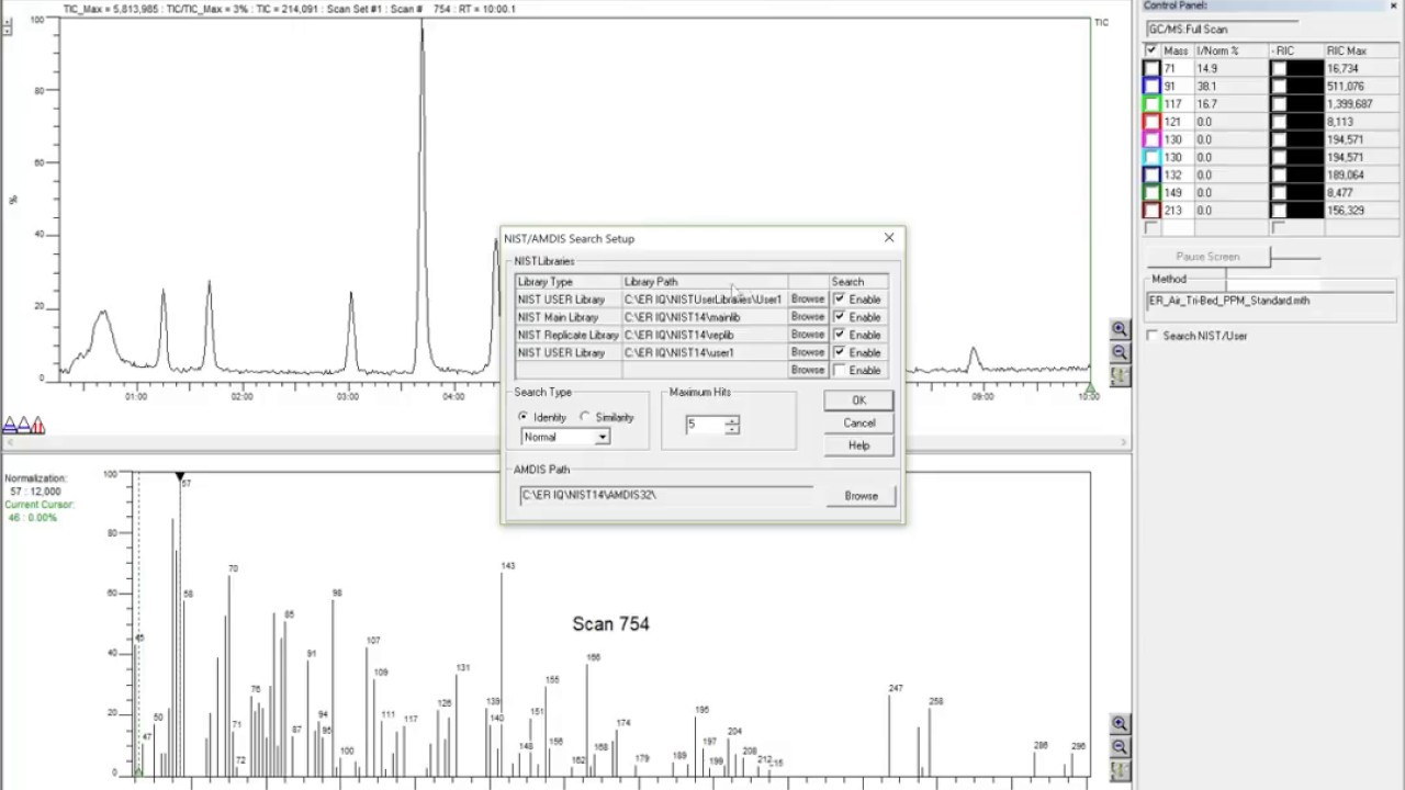 HAPSITE ER IQ Software Library Setup - YouTube