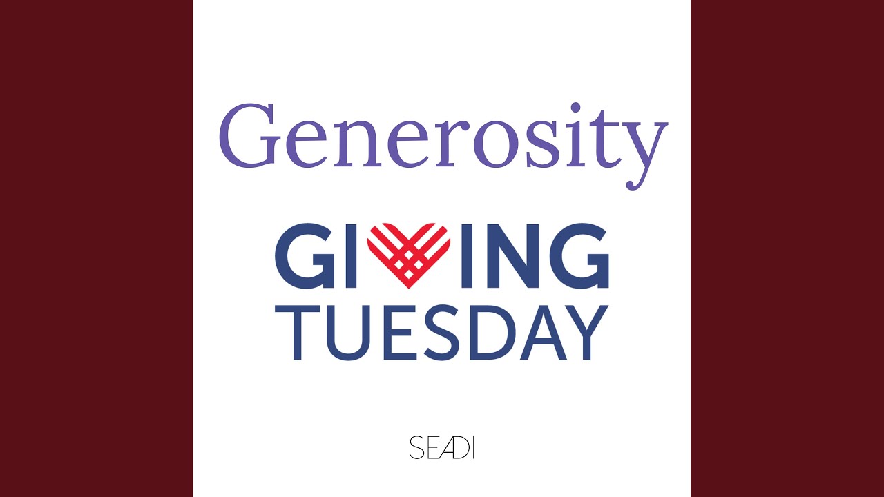 Generosity (Giving Tuesday) - YouTube