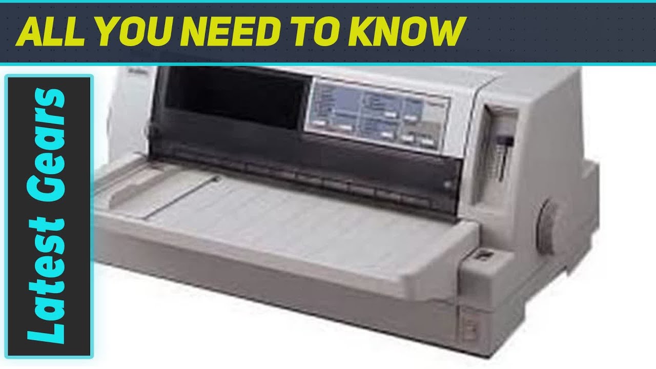 Epson LQ 680 Pro Printer - Unmatched Performance and Reliability! - YouTube