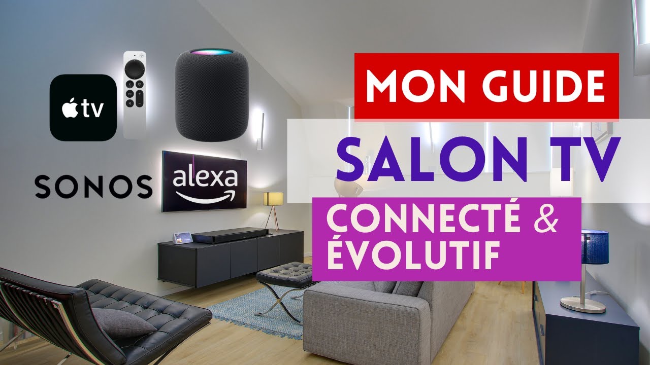 3 idées de salon TV connectés, évolutifs et accessibles : le home ...