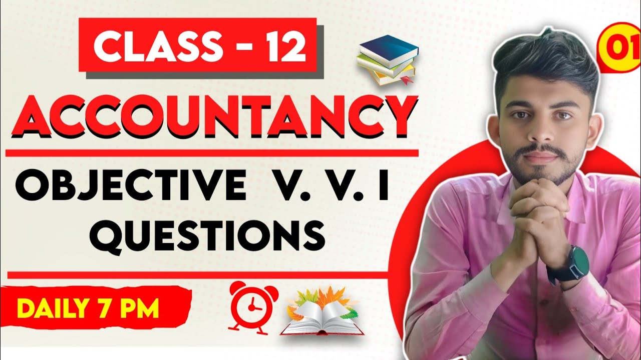 Accountancy Class 12 Objective Question Answer in Hindi & English ...