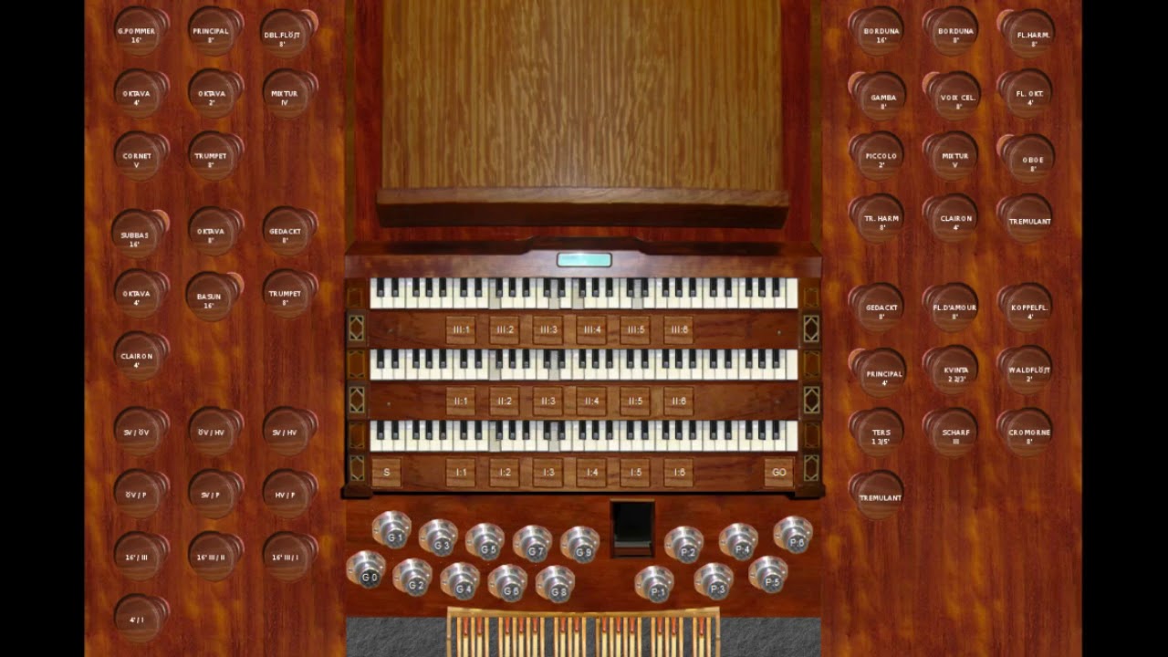 Christmas 8 carols - Piteå School of Music Organ, Sweden - YouTube
