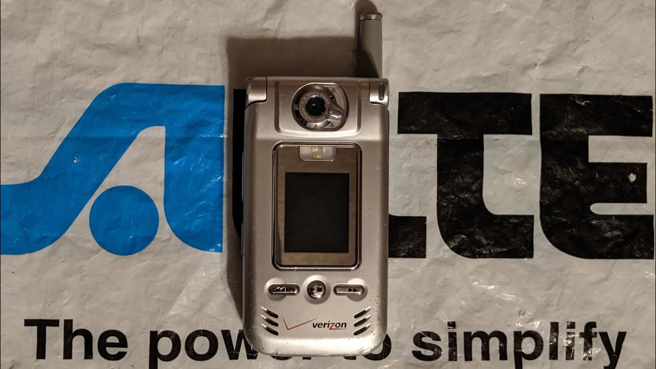 Verizon Wireless LG VX8000 - YouTube