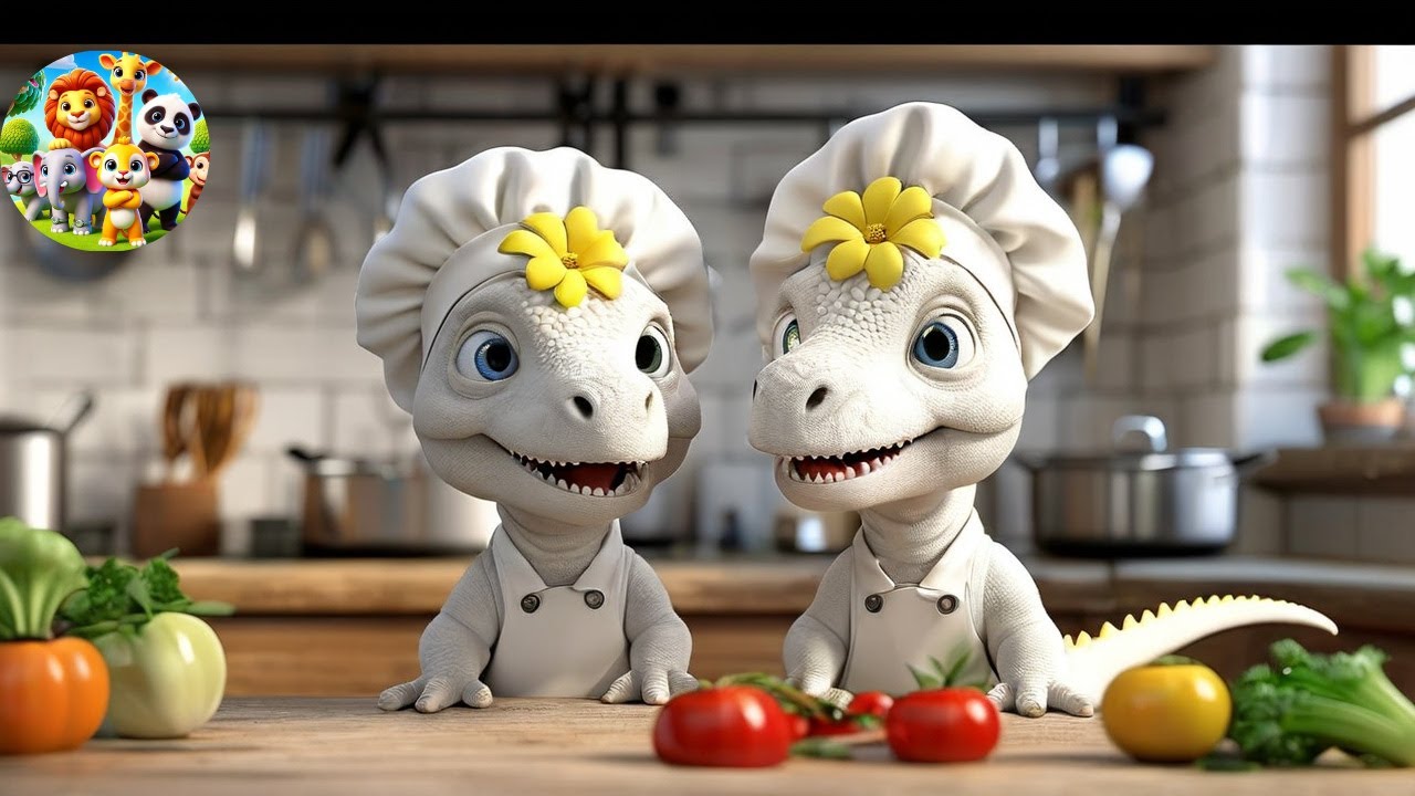Dino Chef’s Cooking Song! 🦕🍳 | Fun Kids Song About Cooking | Nursery ...