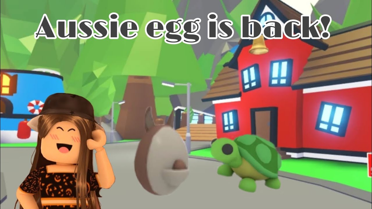 The Aussie Egg Is Back In Adopt Me! (Roblox) - YouTube