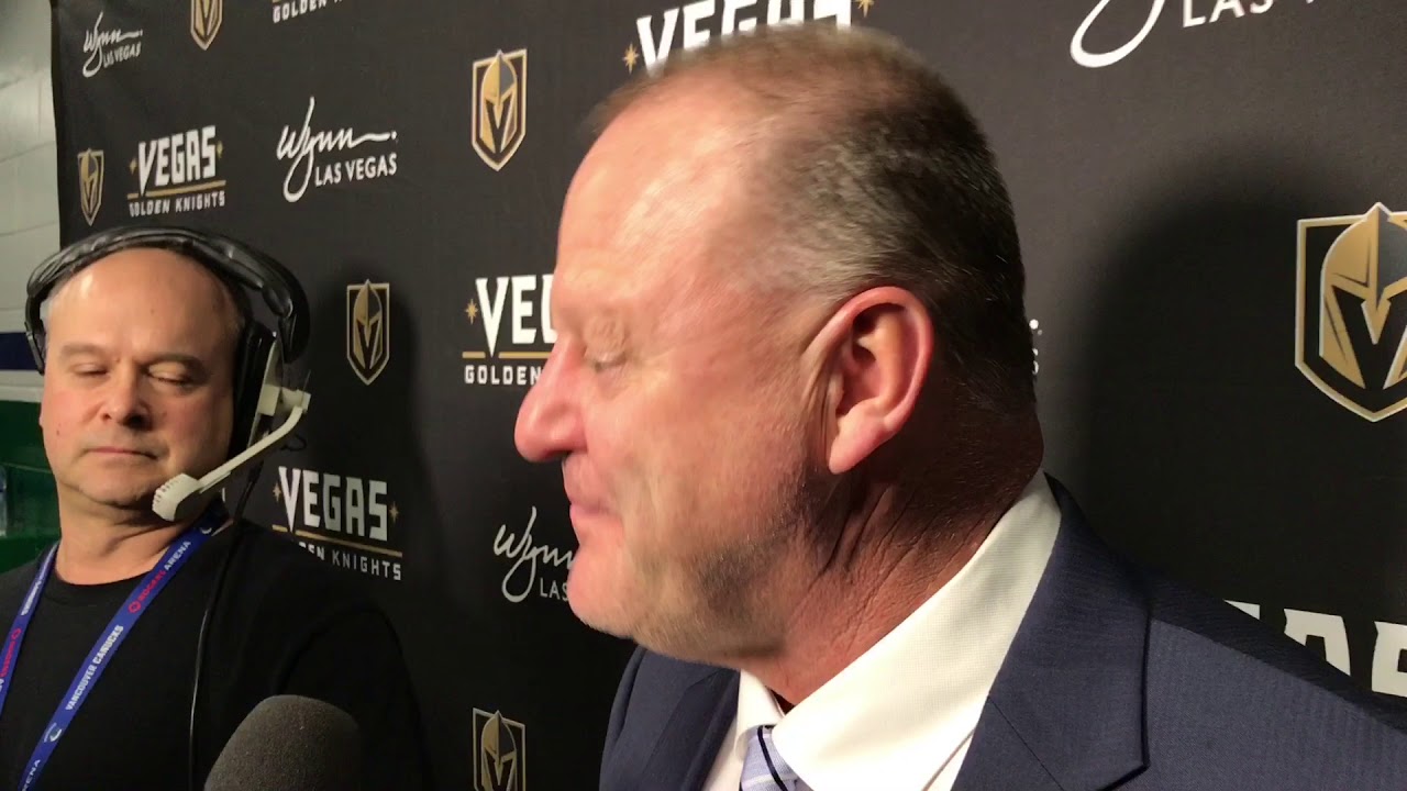 Golden Knights' Gerard Gallant impressed with Brandon Pirri - YouTube