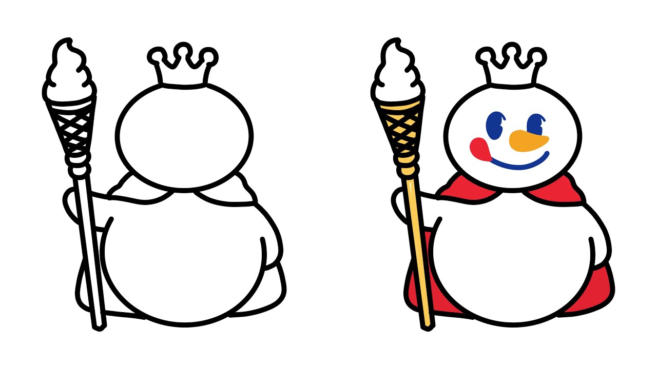 Menggambar Logo Mixue - How to Draw Mixue Logo - YouTube