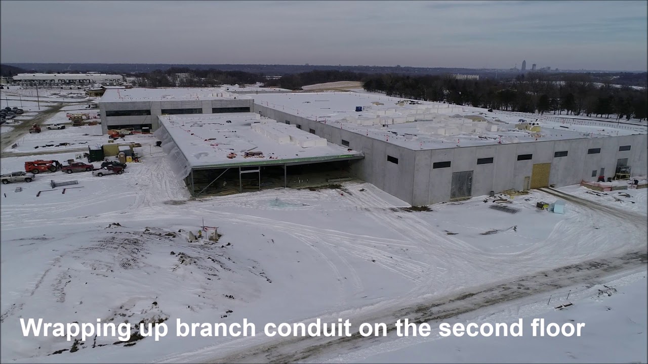 Waldinger New Building Drone - January - YouTube