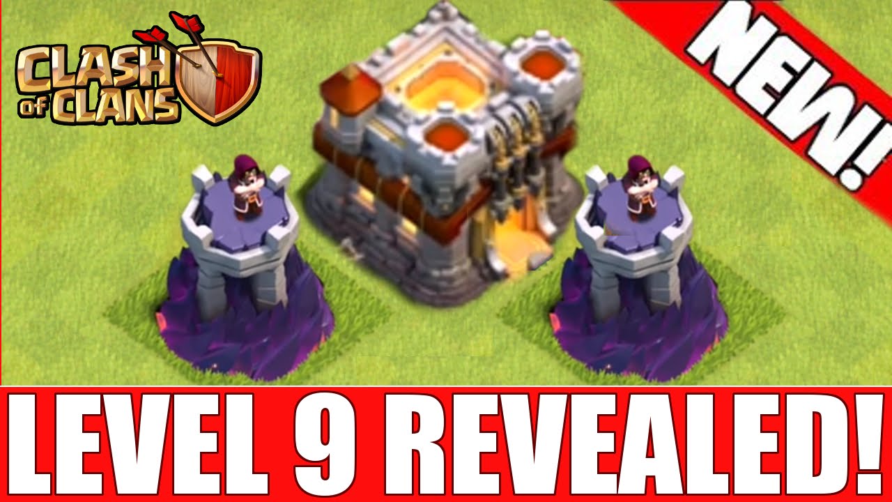 NEW UPDATE FEATURES REVEALED! Level 9 Wizard Tower + Level 9 Research ...