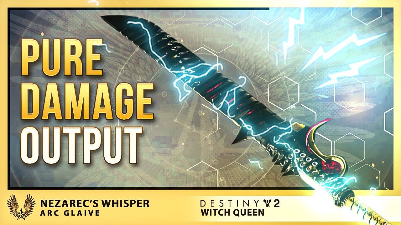 Destiny 2: Nezarec's Whisper has the best damage loop of all glaives ...