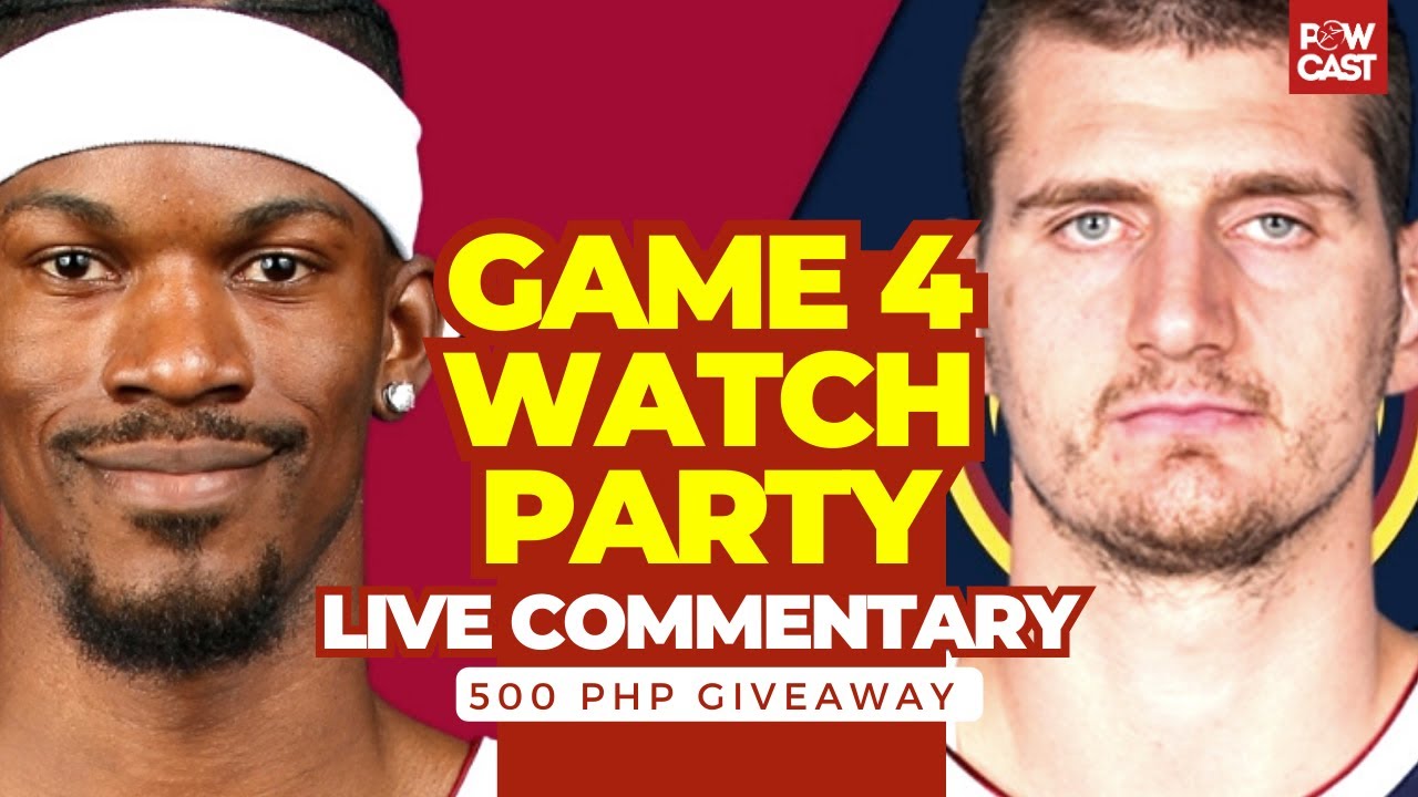 Denver Nuggets vs Miami Heat Game 4 Live Commentary - YouTube