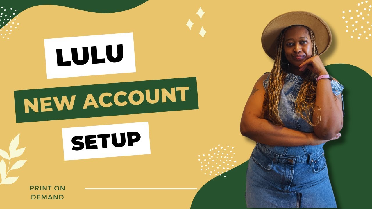 📚 Lulu Print-On-Demand Setup | How to Start Selling Books & Journals ...