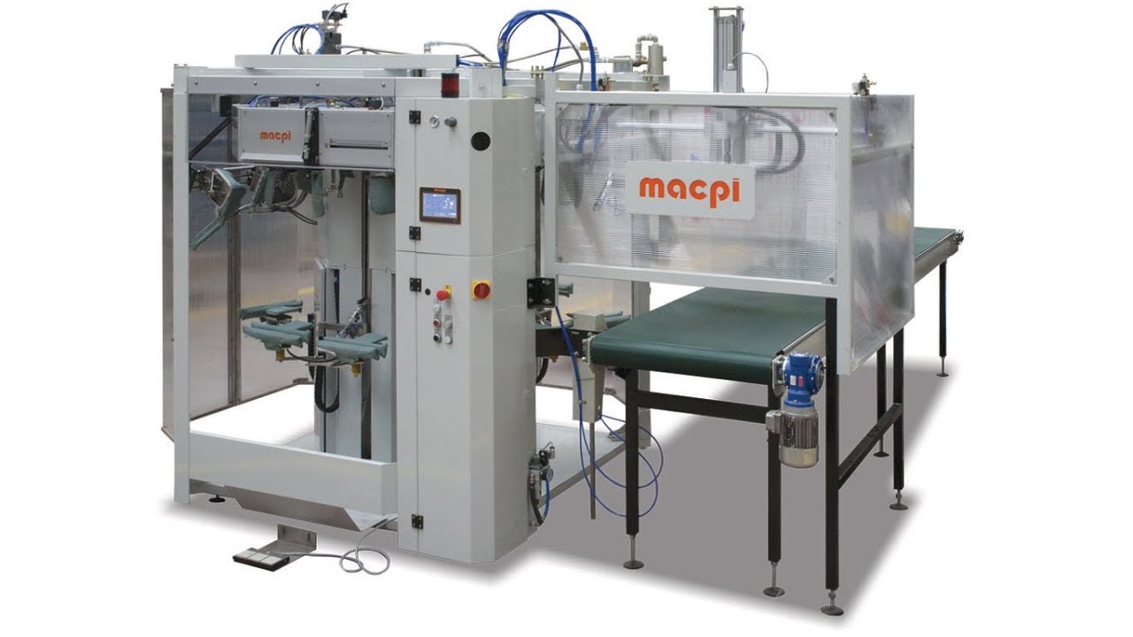 macpi 320 FINISHING OF TROUSERS WITHOUT PLEATS - YouTube