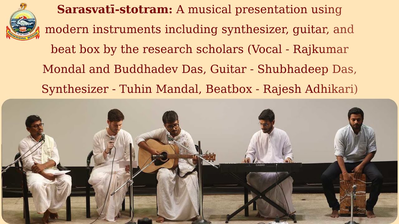 A musical presentation using modern instruments - YouTube
