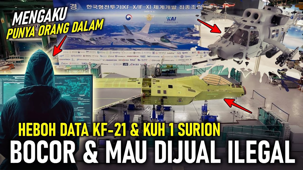KORSEL HEBOH LAGI !! DATA JET KF-21 & KUH 1 SURION KOREA DIKLAIM BOCOR & MAU DIJUAL DI TELEGRAM ...