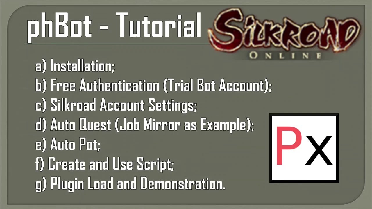 Silkroad Online Free Bot #FreeBot #Silkroad #2025 - YouTube
