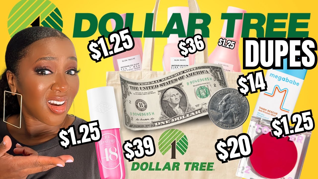 Dollar Tree WILDIN for These Skincare Dupes: $1.25 RETINOL?? (Vol 3 ...