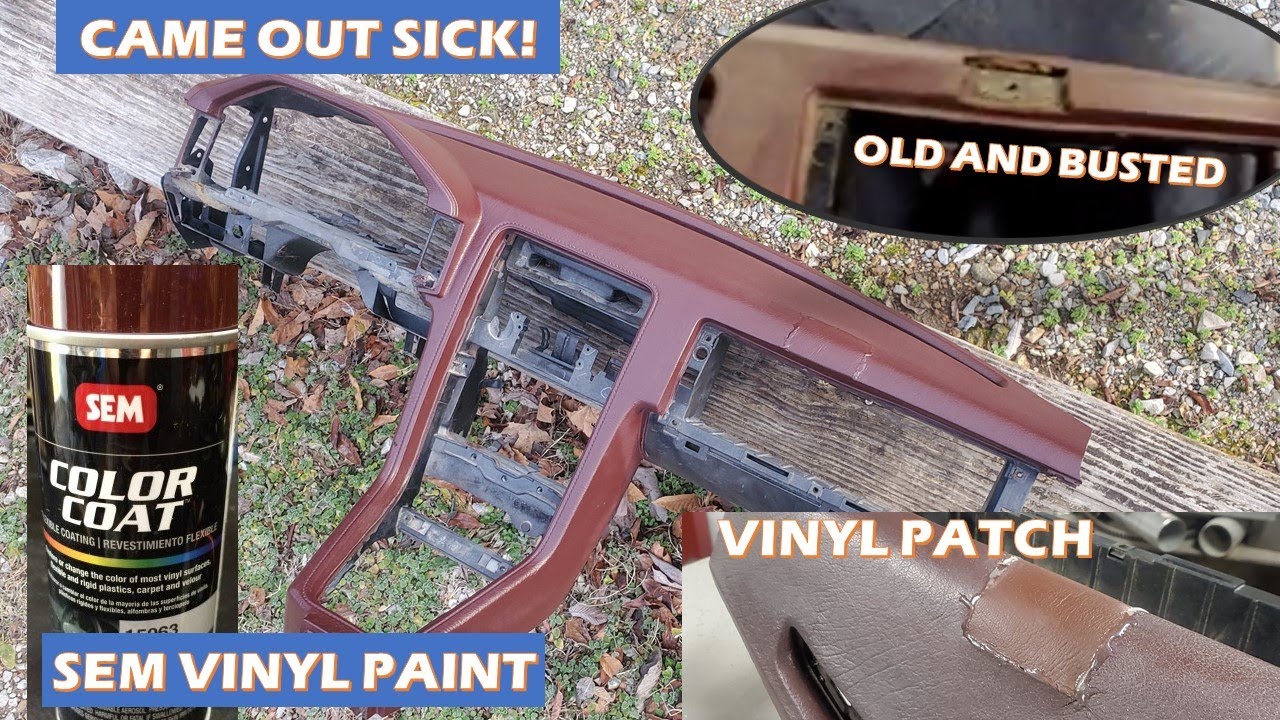 Repair Your Cracked Vinyl Dash - RX7 Rally Tribute - YouTube