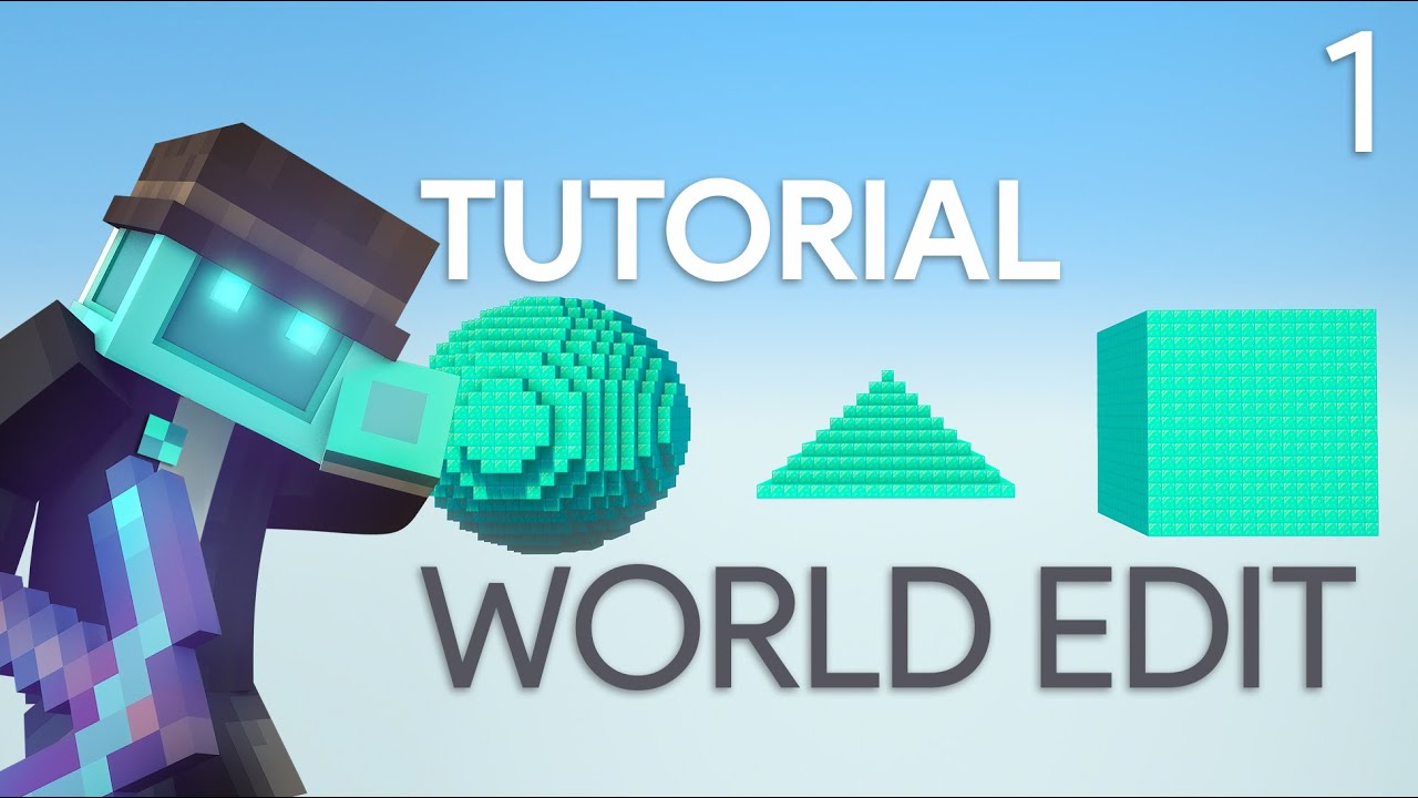 Tutorial Menggunakan World Edit Yang Sangat Dasar (2021) - YouTube