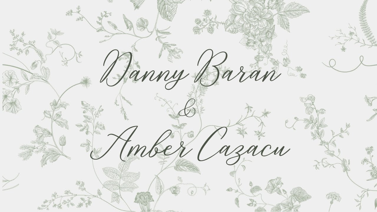 Wedding Service of Danny Baran and Amber Cazacu 10-19-2024 | LIVE - YouTube