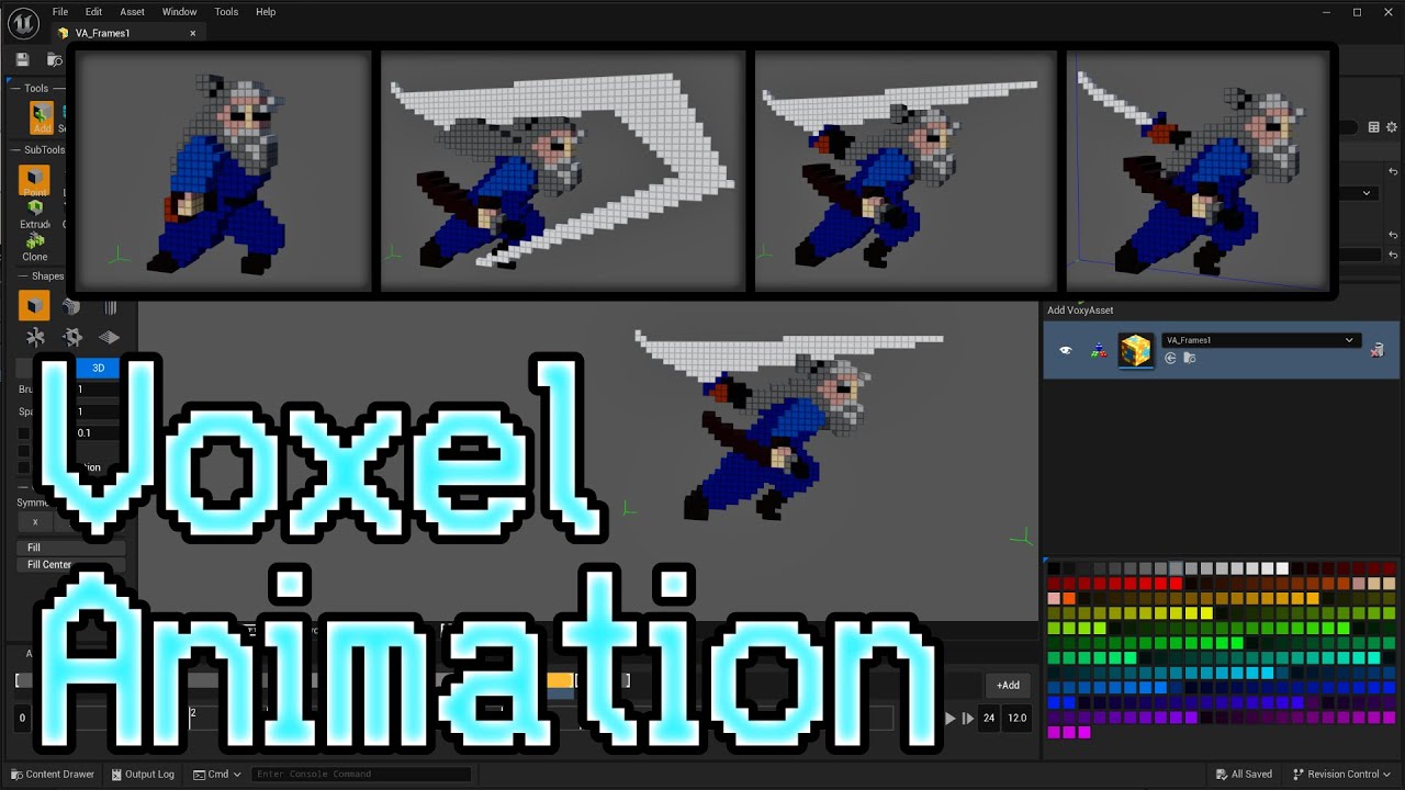 Voxy Frame Animation: The Future of Voxel Graphics - YouTube