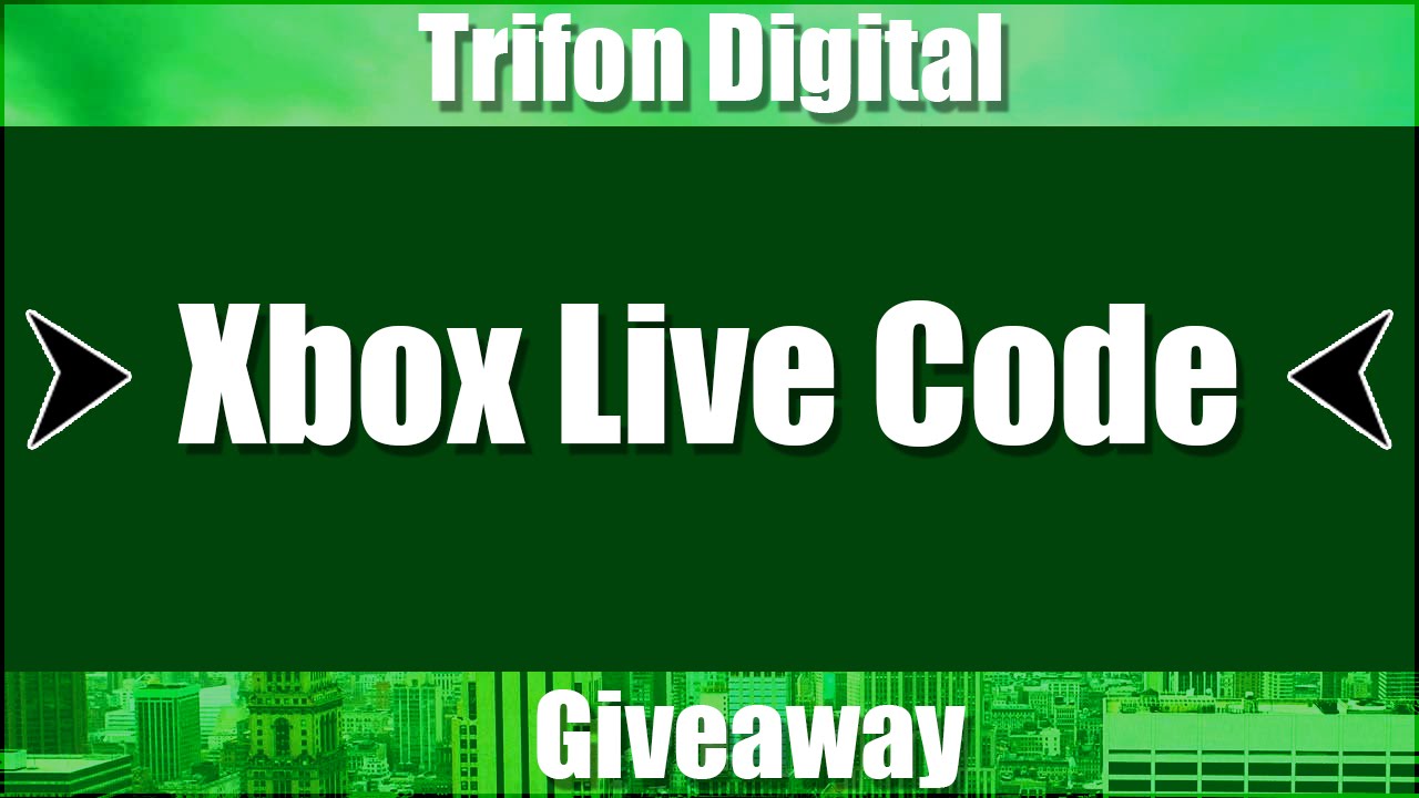 [CLOSED] Trifon Giveaway - Xbox Live Code (2 Day Subscription) - YouTube