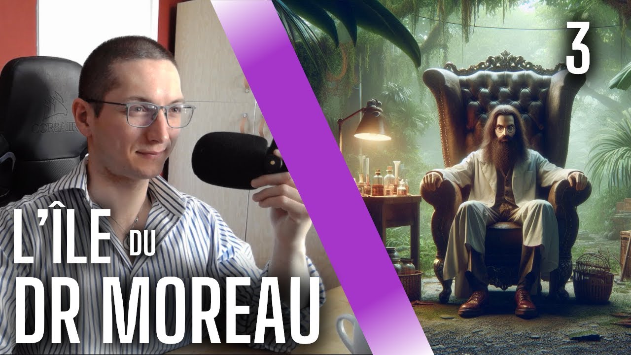 LECTURE EN DIRECT - L'Île du Dr Moreau - H. G. Wells - YouTube