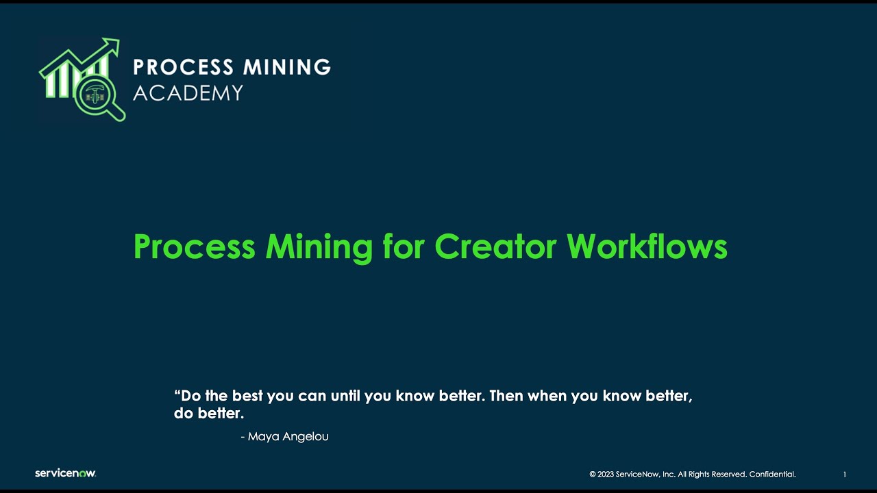 Process Mining Academy - Process Mining for Creator Workflows (App ...