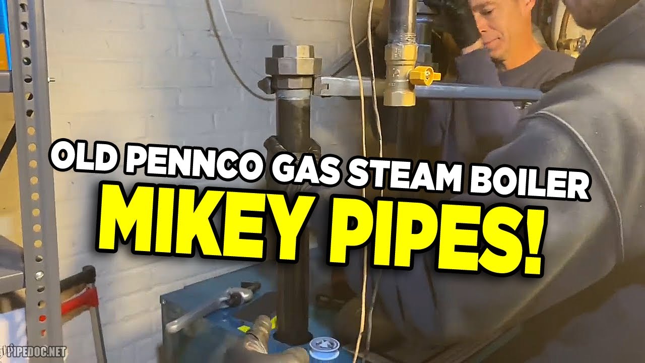 50 Year Old Pennco Gas Steam Boiler Replaced with Burnham How to ...