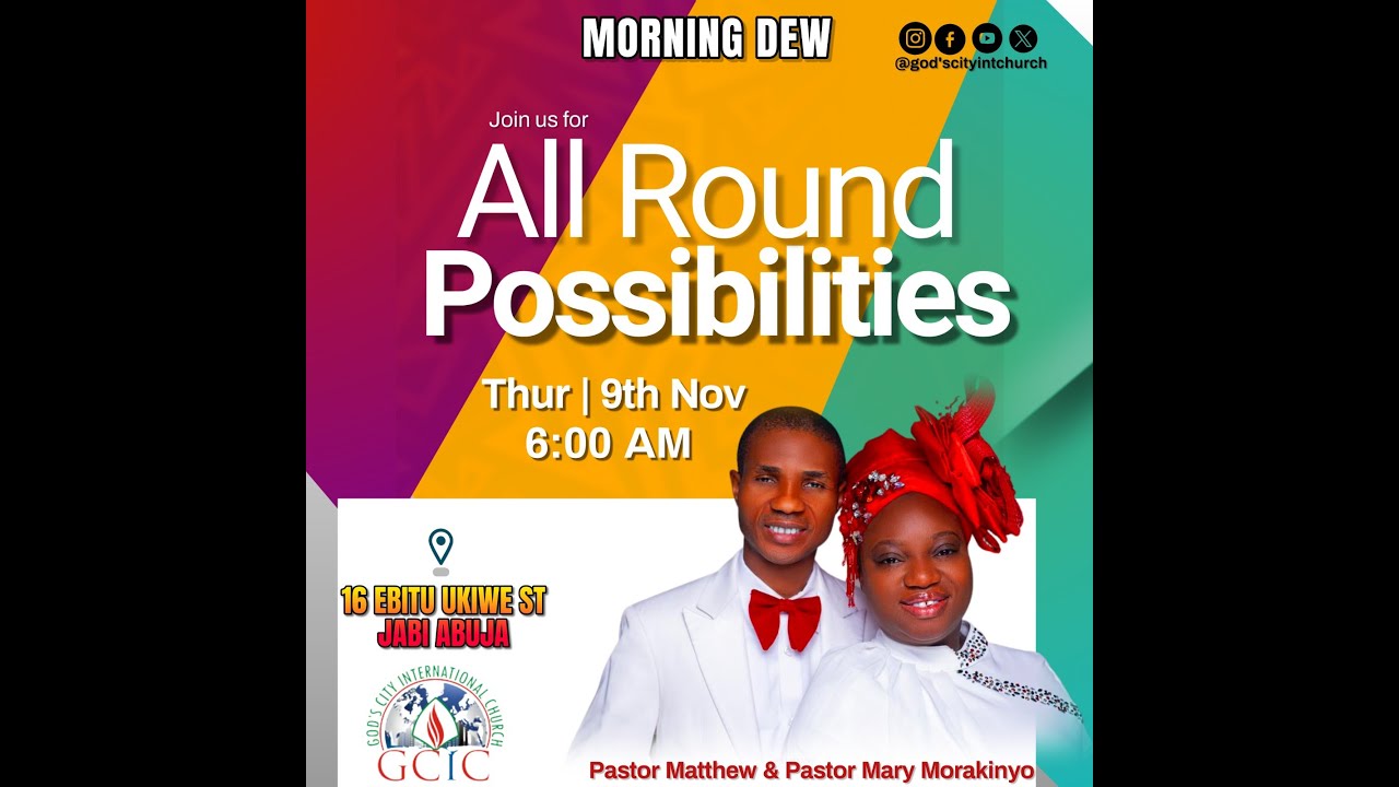 THURSDAY SPECIAL MORNING DEW | 9TH NOVEMBER, 2023 - YouTube