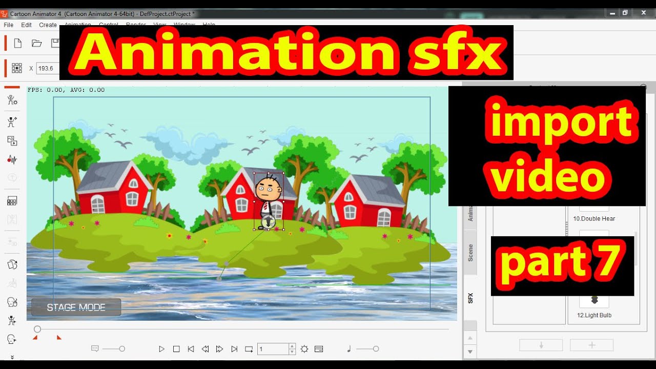 Animation sfx ! import video ! cartoon animator ! 4 Part 7 - YouTube