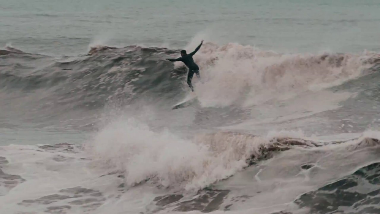 Surfing Hurricane Jose in Rhode Island - YouTube