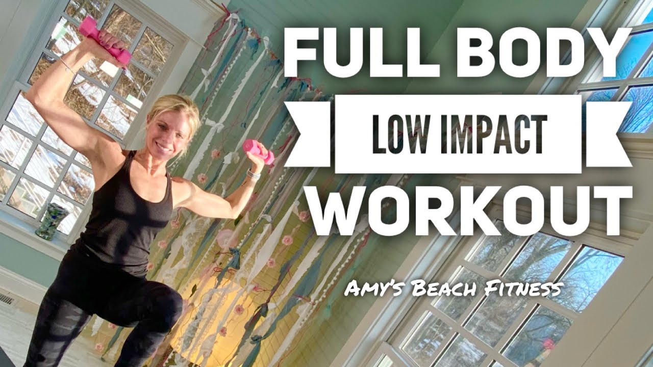 Full Body Low Impact Workout at home - 30 Minute Low Impact Exercise ...