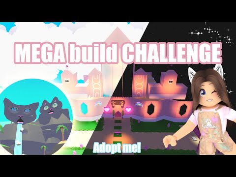 MEGA build CHALLENGE with amazing builds in Adopt me! Roblox - YouTube