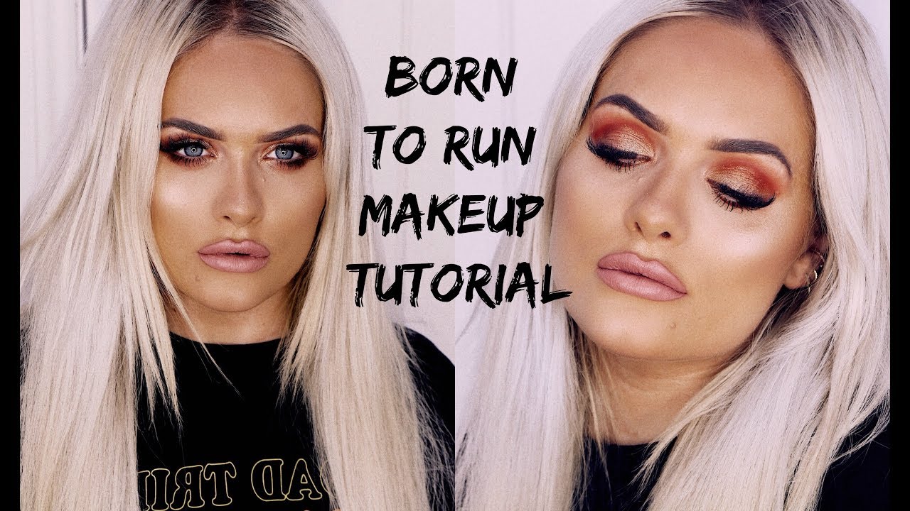 URBAN DECAY BORN TO RUN MAKEUP LOOK CHALLENGE | Jordan Bone - YouTube