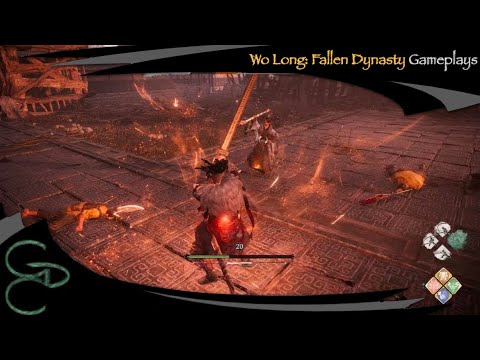 Wo Long: Fallen Dynasty - Boss: Guo Jia & Xun Yu - G.C.D. Gameplay (PS5 ...