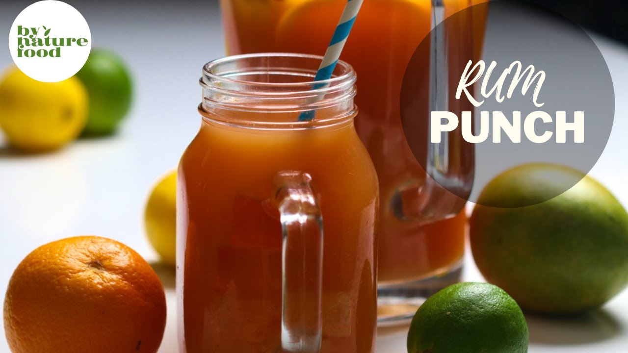 Rum Punch l How to make RUM PUNCH - YouTube