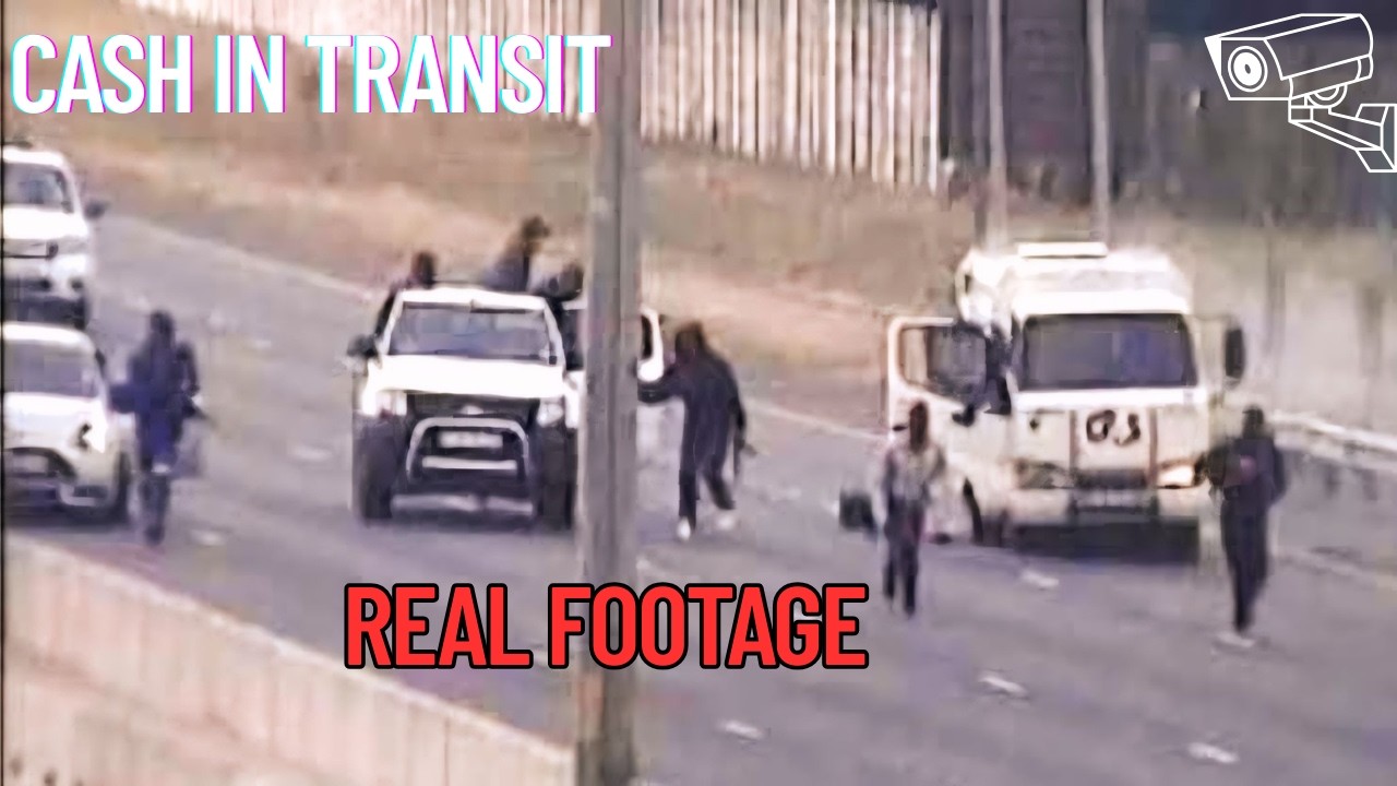 Shocking Cash-in-Transit Heists in South Africa Caught on Camera (Real ...