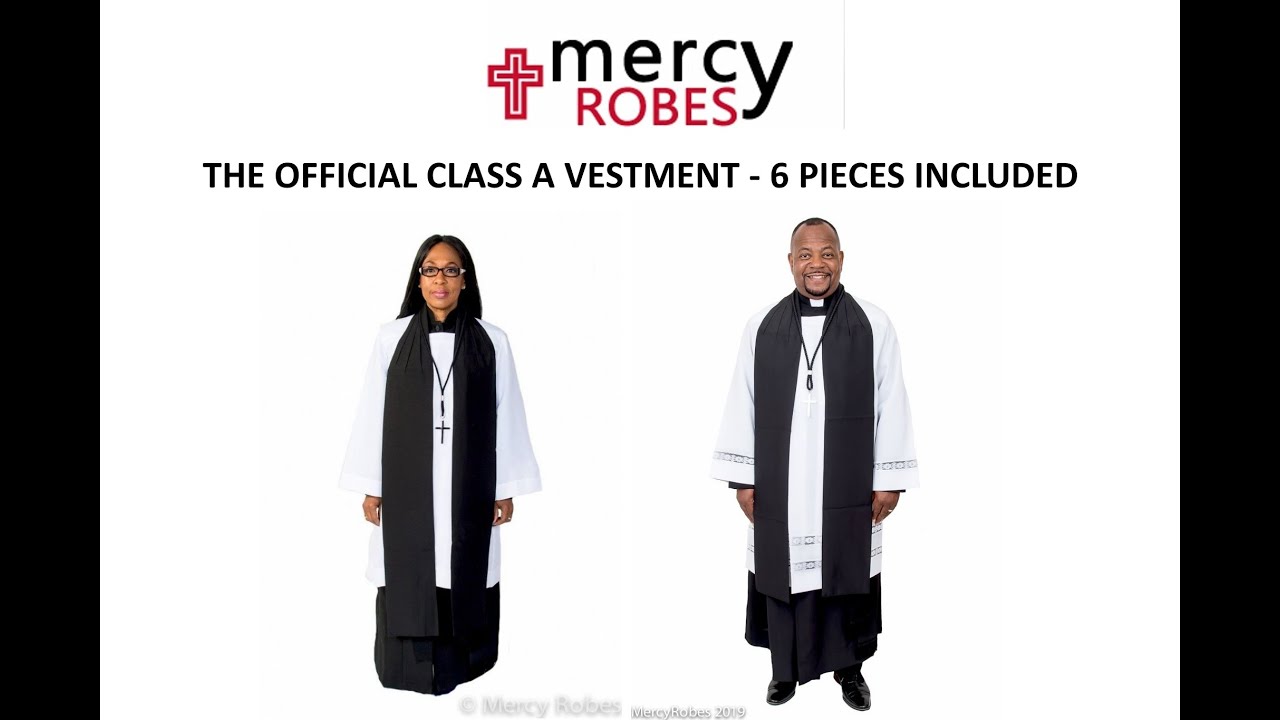 THE OFFICIAL CLASS A VESTMENT - 6 PIECES INCLUDED - YouTube