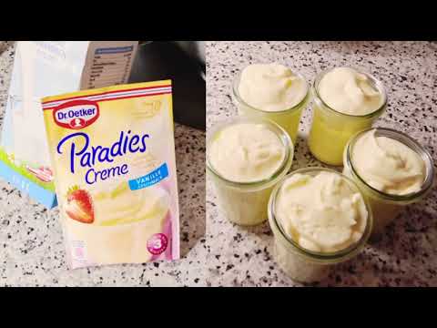 Dr. Oetker Paradise / How to make Paradise Cream Vanilla Flavor