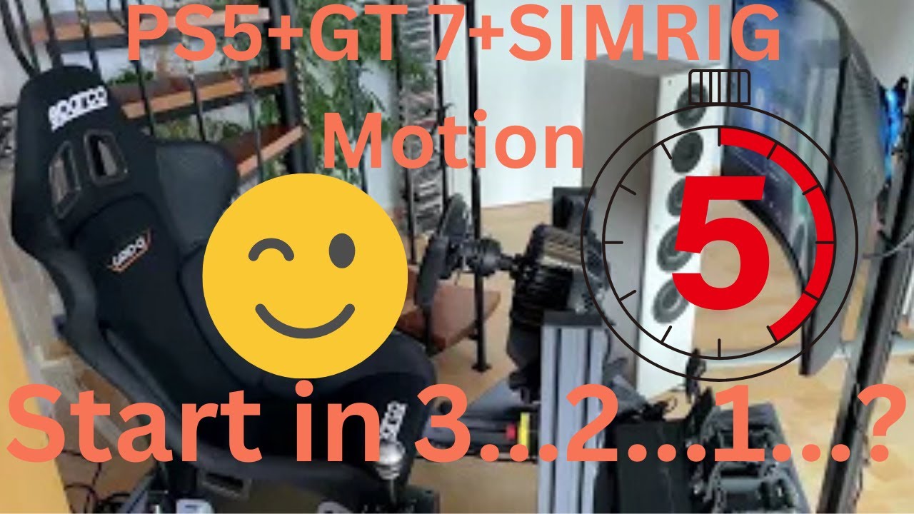 PS5 | FANATEC | SIMRIG SR2 Motion | GT 7 | ALLE SCHRITTE BIS ZUM START | Plug & Play - Wie ...