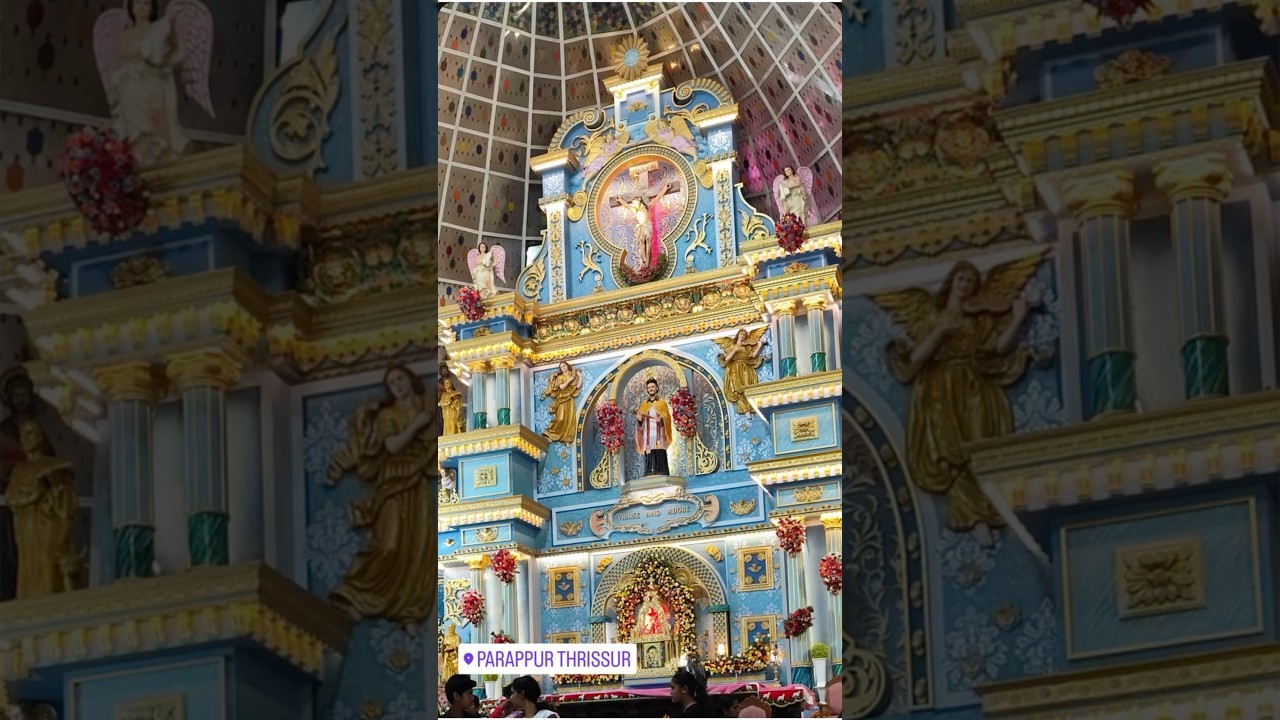Parappur Church #rj_blogzmalayalam #churchfestival - YouTube