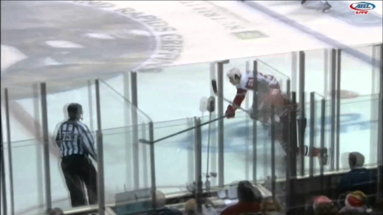 Louis-Marc Aubry goes Warp Factor 9 with the speed for the scoring ...
