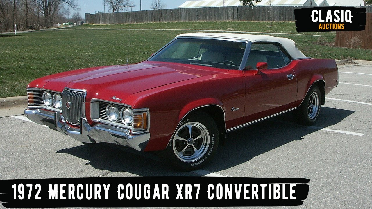 1972 Mercury Cougar XR7 Convertible Underside - YouTube