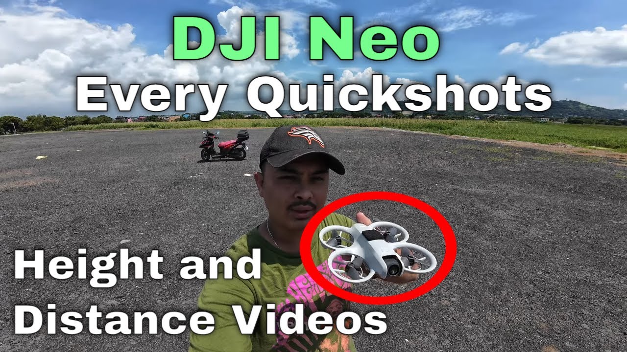 DJI Neo Every Quickshots | Distance and Height - YouTube