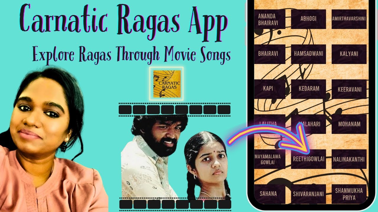 Explore Ragas Through Tamil Movie Songs! New Feature in Carnatic Ragas ...